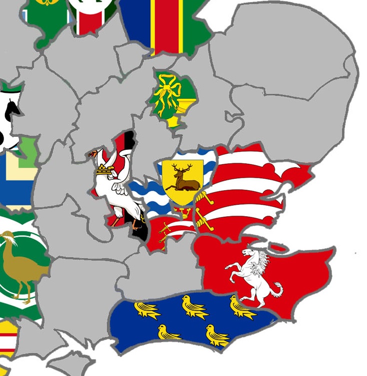 East | British County Flags