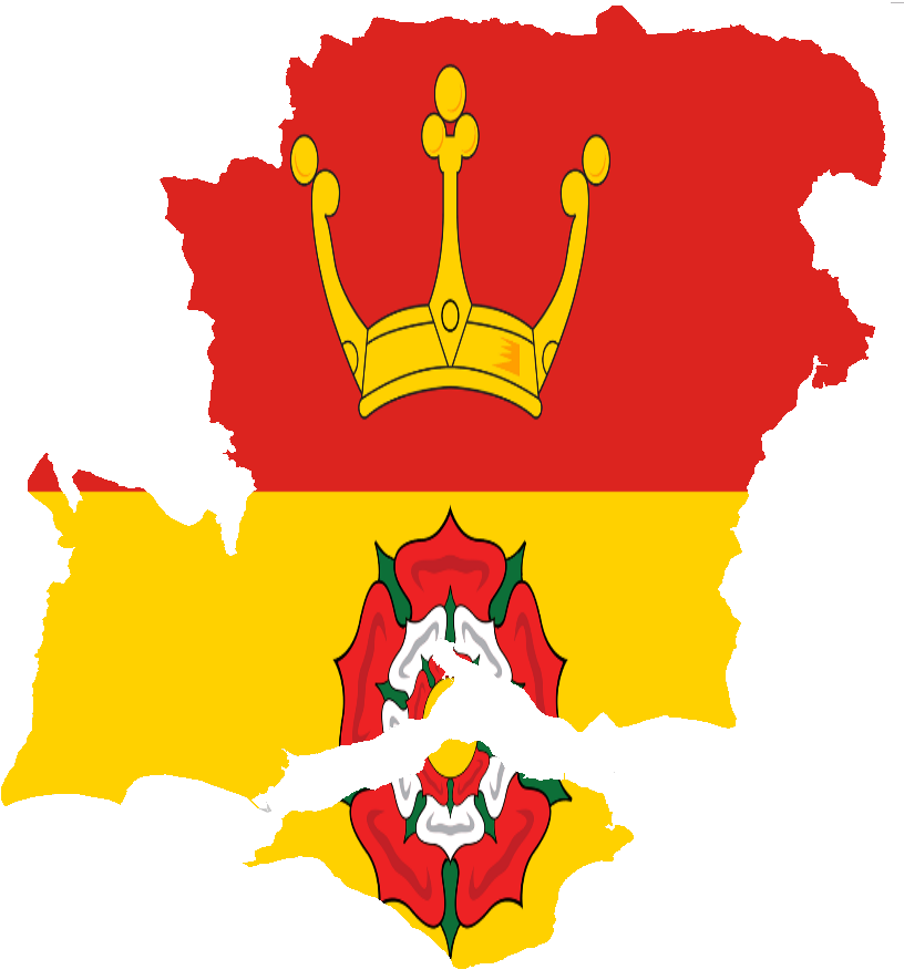 Hampshire County Flag Map | British County Flags