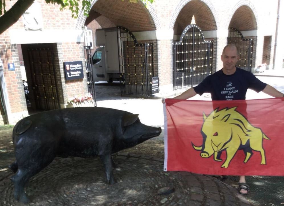Hampshire Hog | British County Flags