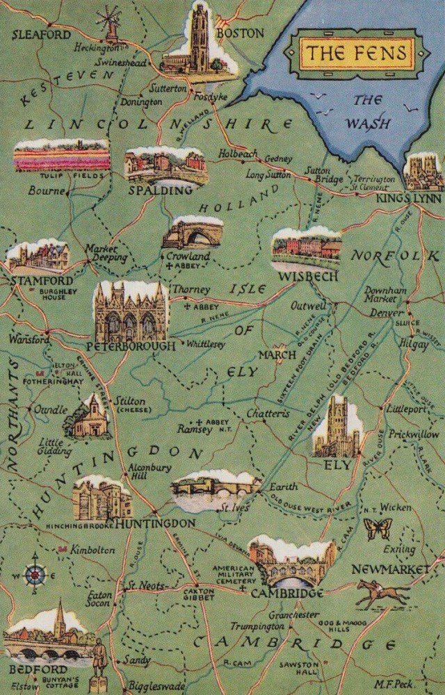 The Fens | British County Flags