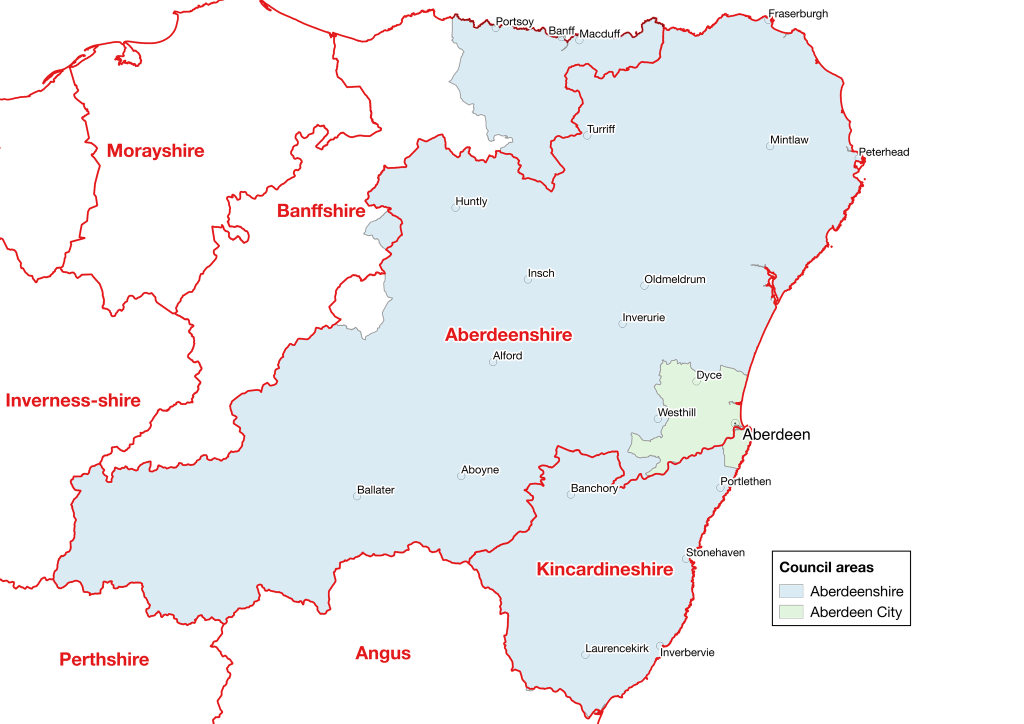 Counties and local government areas – a cartographic comparison ...
