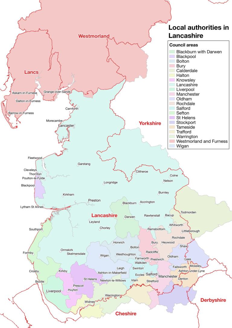 Counties and local government areas – a cartographic comparison ...