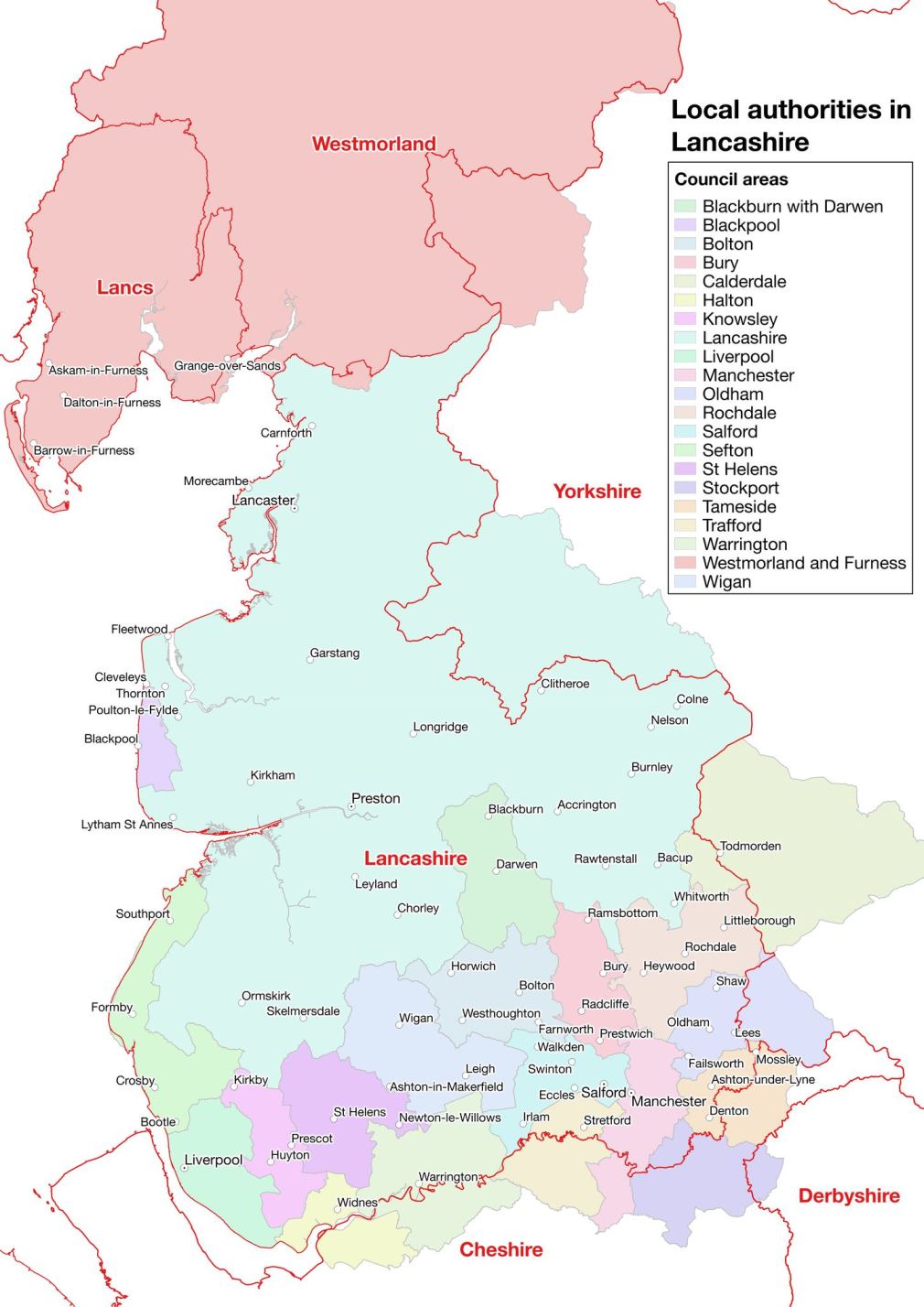 Counties and local government areas – a cartographic comparison ...