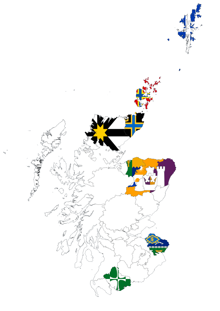 Scottish County Flags | British County Flags